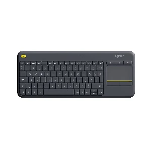 Logitech K400 Plus Tv, Mini, Wireless, RF Wireless, QWERTY, Black ...