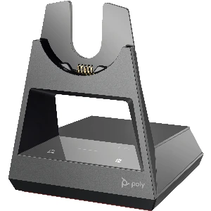 POLY Voyager Office Base, Headset stand, 350 g, Black | Synaptica