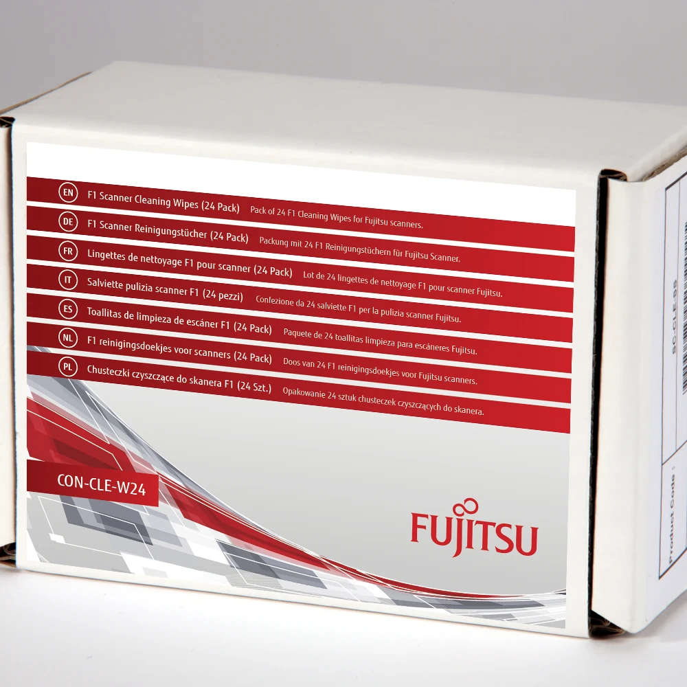 Fujitsu F1 Scanner Cleaning Wipes - Salviette detergenti (pacchetto di ...